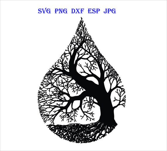 Tree-tear Vector File Dxf-svg-esp-jpg-png for Cnc Plasma | Etsy
