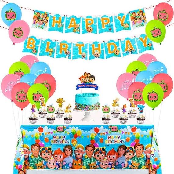 New Coco Set Party Decor Banner Toppers Balloons - Etsy