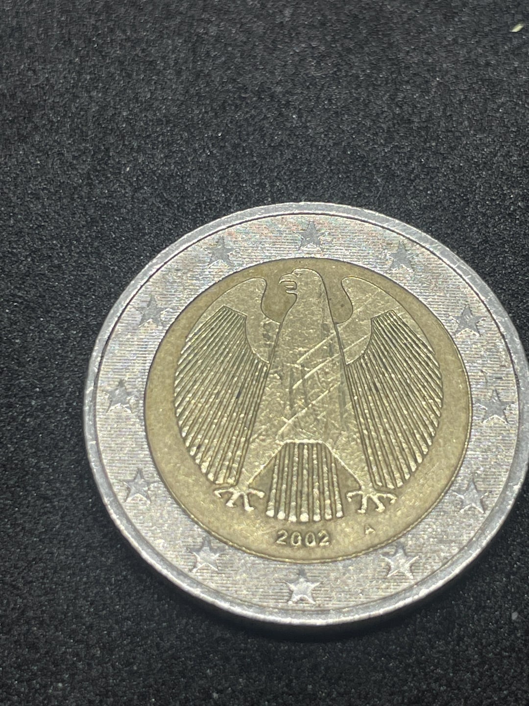 2 Euro Coin Germany 2002 a Rare Coin - Etsy