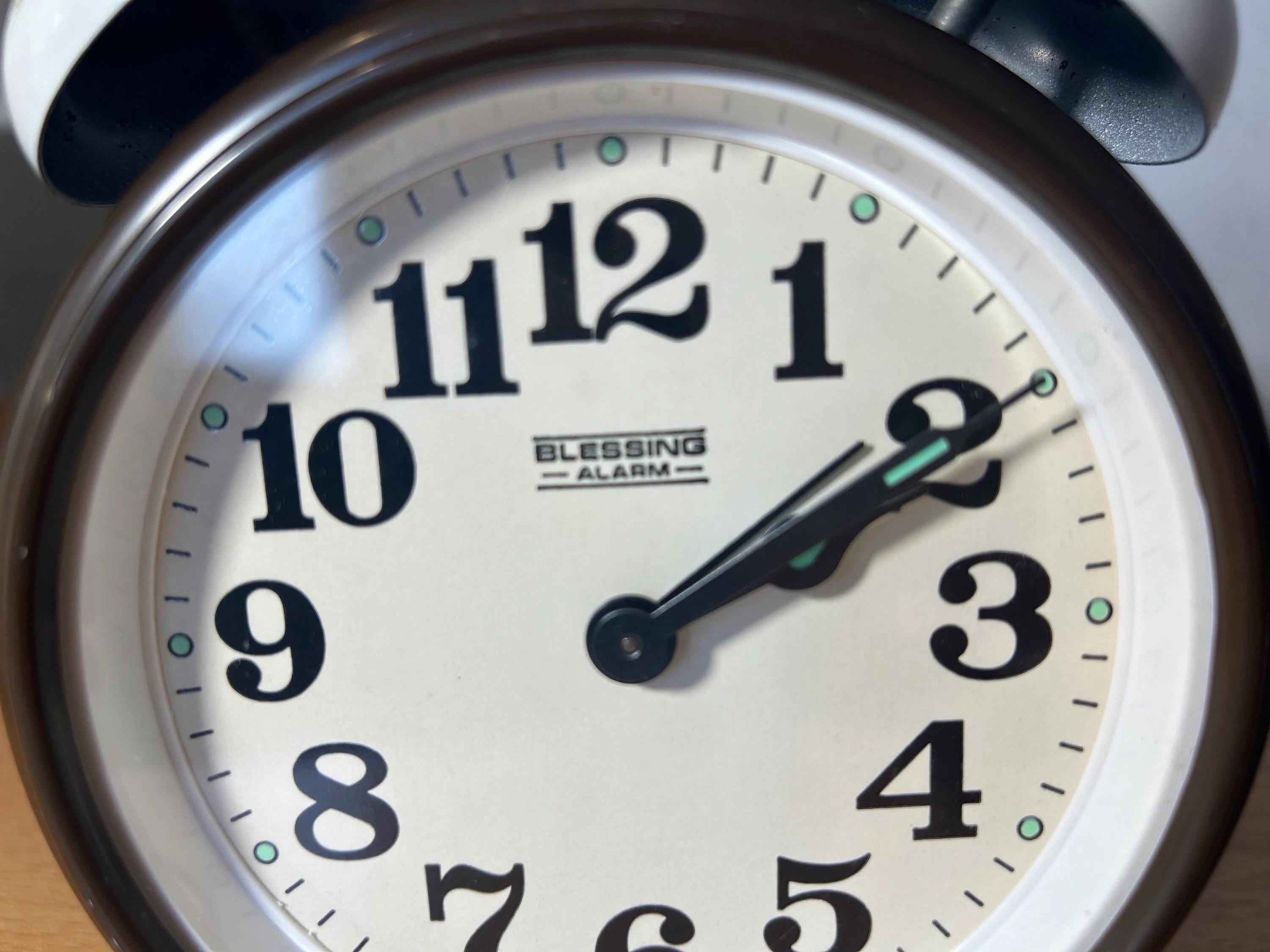 Vintage Alarm Clock Insa, Retro Mechanical Clock Made in West Germany ...