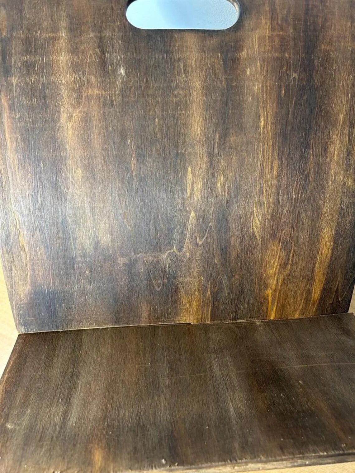 Mid-century Modern Wenge Folding Magazine Rack / Mid-century Modern ...