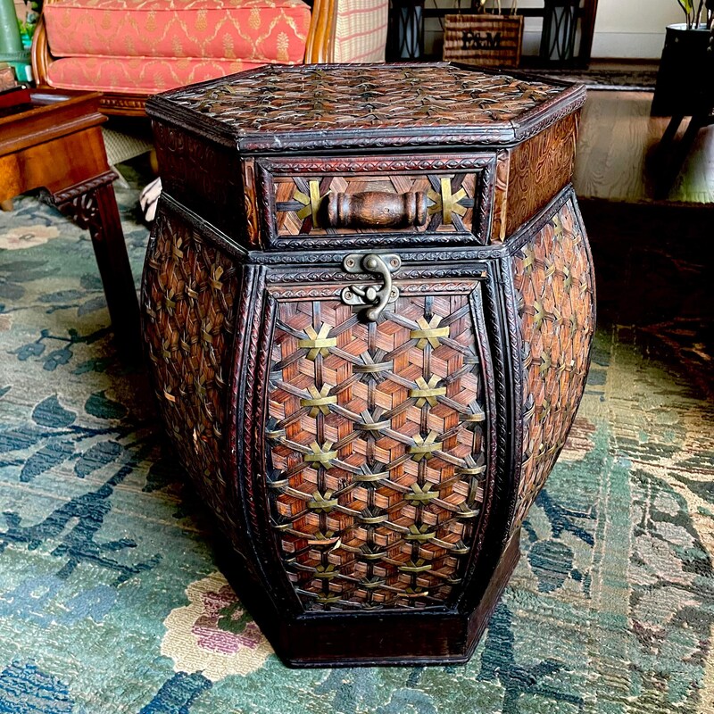 Side Table Natural Fibre - Etsy
