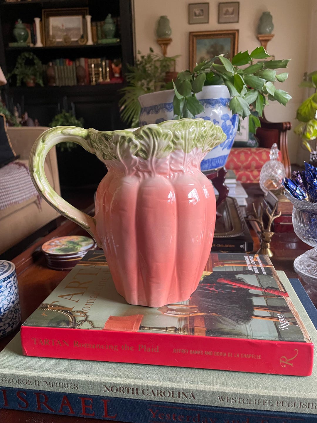 Vintage Carrot Shaped Ceramic Pitcher - Etsy
