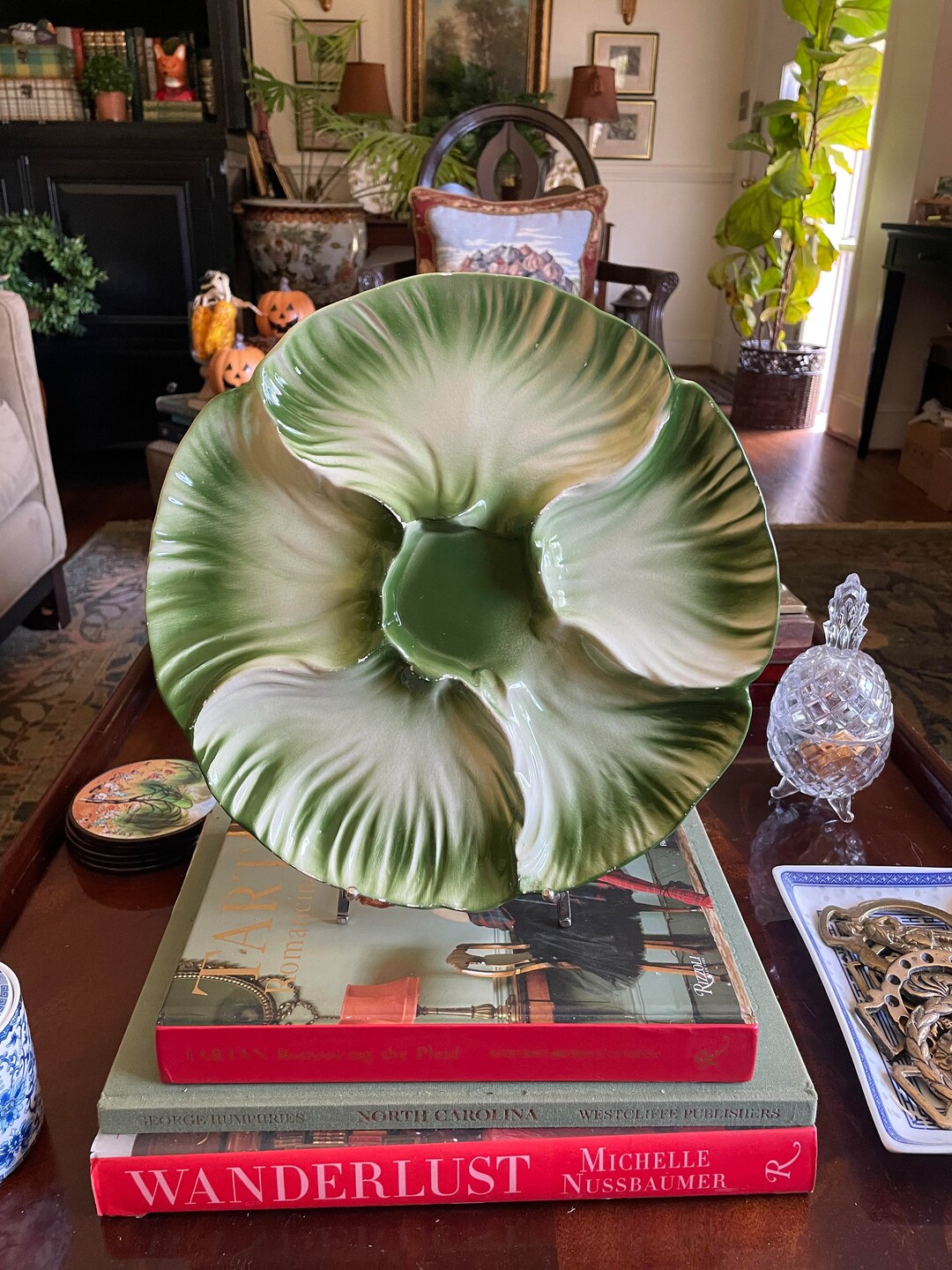 Vintage Crudite Plate Serving Plate Appetizer Plate - Etsy