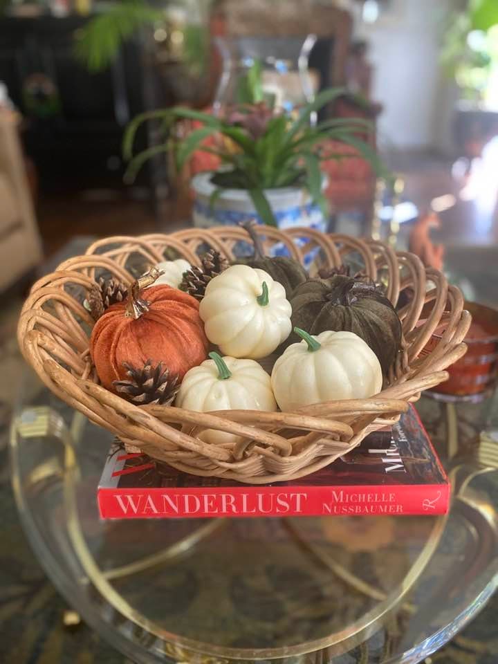 Large Cane Basket Decorative Basket Fruit Basket - Etsy