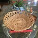 Large Cane Basket Decorative Basket Fruit Basket - Etsy