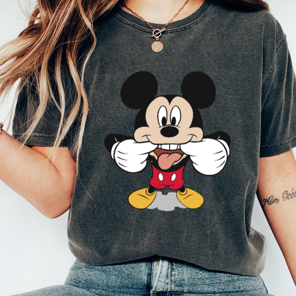 Mickey Mouse Goofy Face Shirt, Mickey Mouse and Friends Tee, WDW Magic ...