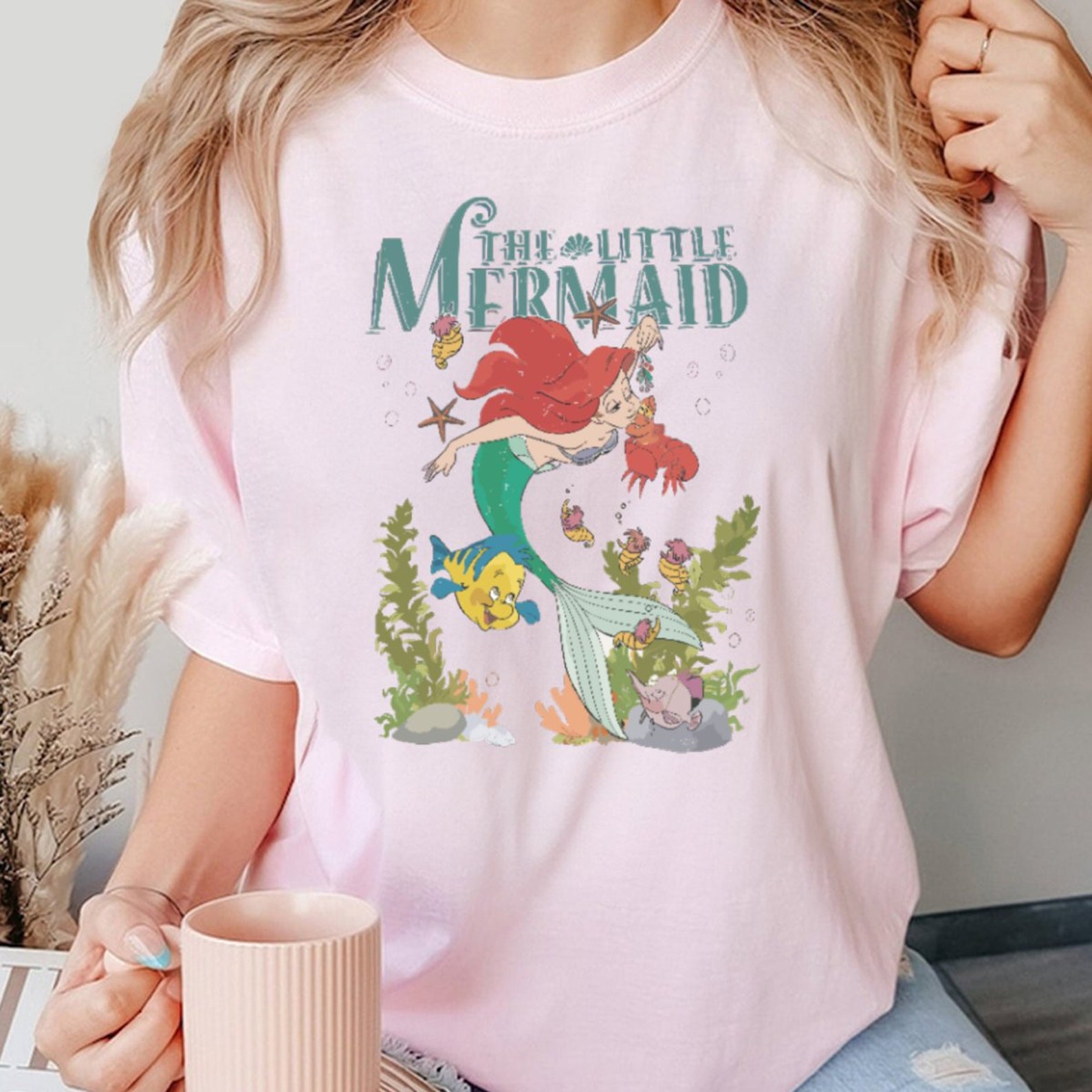 The Little Mermaid Ariel Shirt, Women's Little Mermaid Ariel Shirt ...