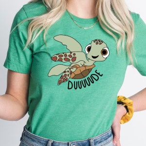 Finding Nemo Shirt, Nemo Squirt Lil Dude Shirt, Family Matching Tee ...