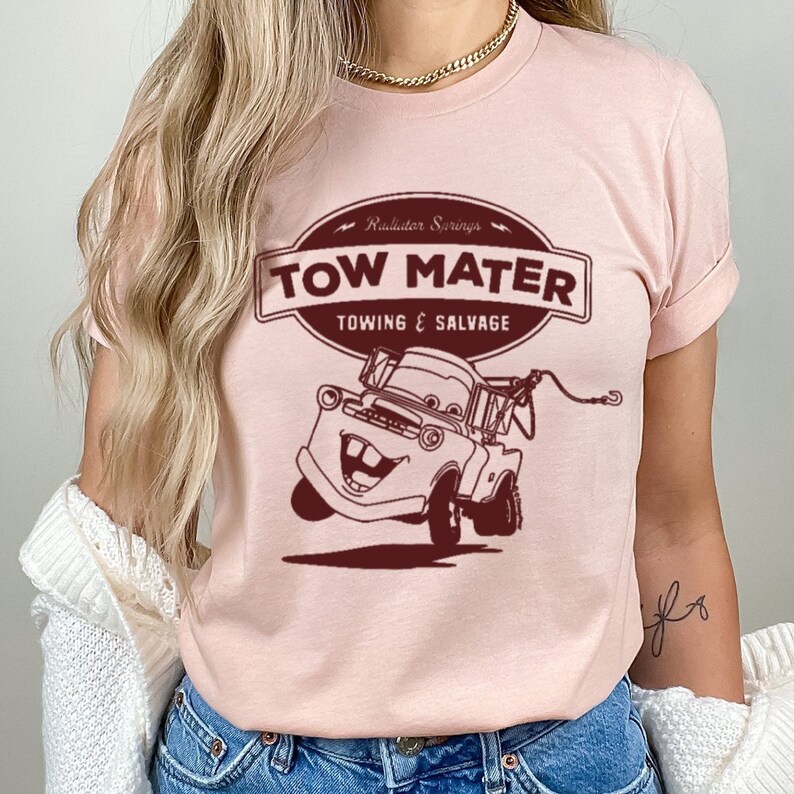 Cars Tow Mater Towing Salvage Shirt, Magic Kingdom Shirt, Family ...