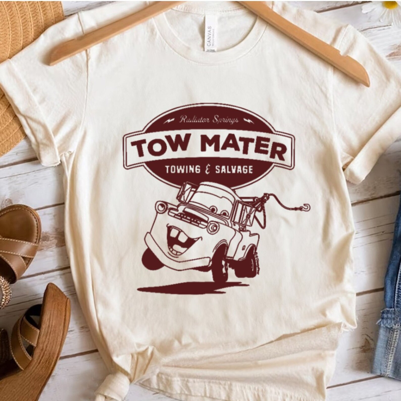 Cars Tow Mater Towing Salvage Shirt, Magic Kingdom Shirt, Family ...