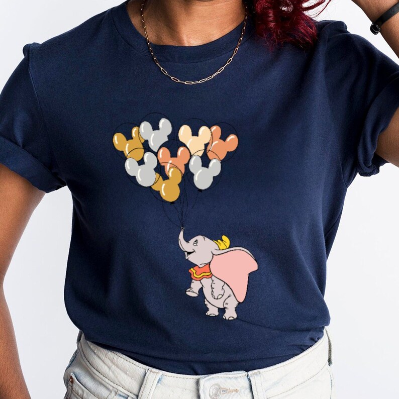 Dumbo With Mickey Balloon T-shirt, Dumbo Shirt,family Matching Tee , Magic Kingdom Shirt - Etsy