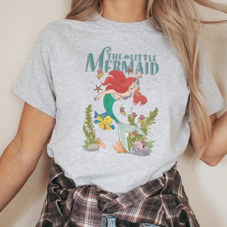 The Little Mermaid Ariel Shirt, Women's Little Mermaid Ariel Shirt ...