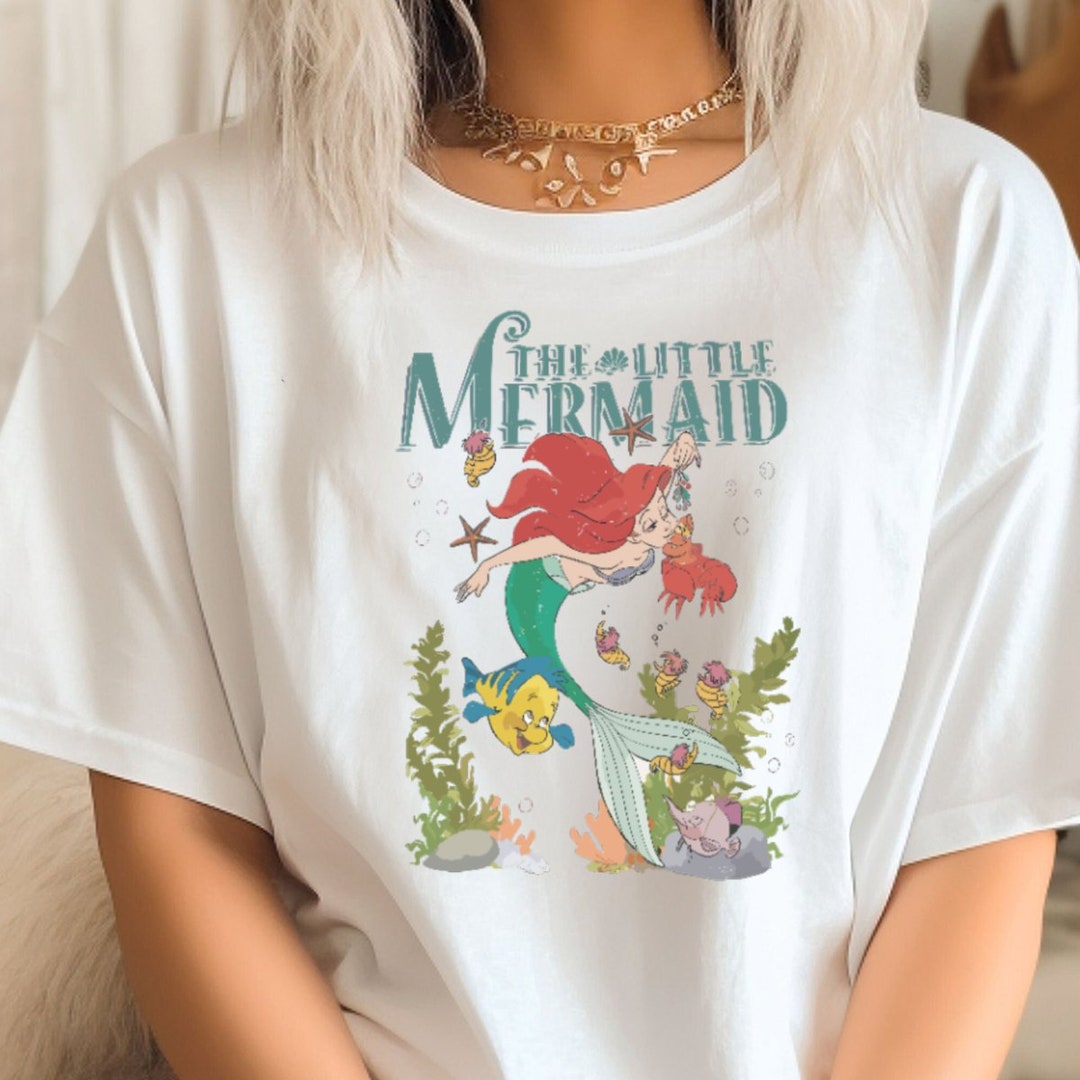 The Little Mermaid Ariel Shirt, Women's Little Mermaid Ariel Shirt ...
