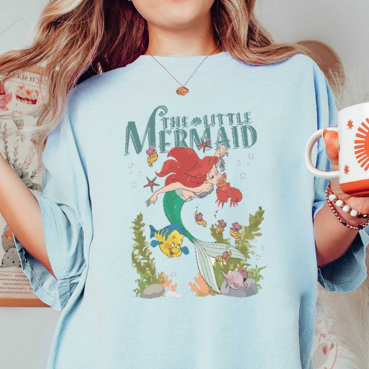 The Little Mermaid Ariel Shirt, Women's Little Mermaid Ariel Shirt ...