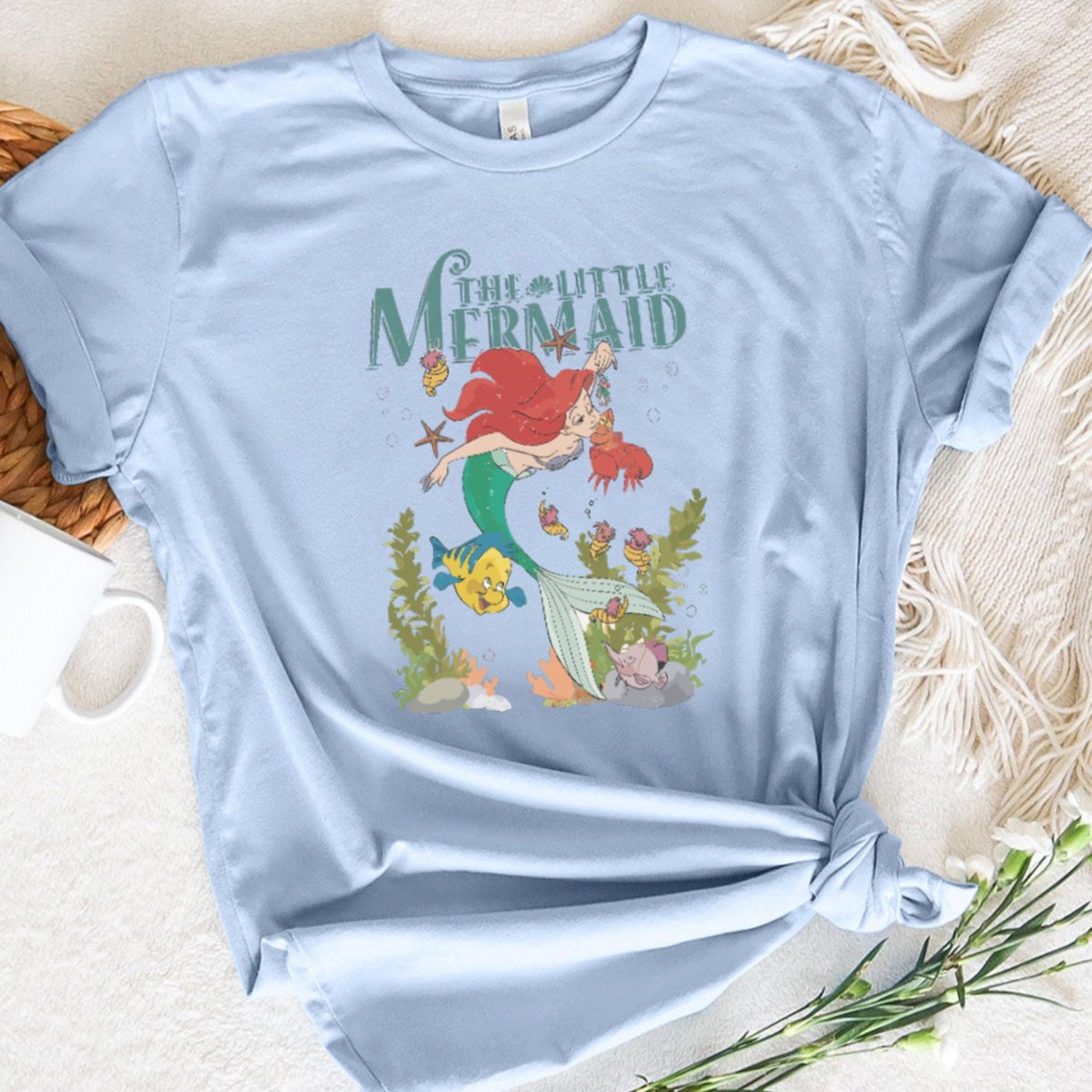 The Little Mermaid Ariel Shirt, Women's Little Mermaid Ariel Shirt ...