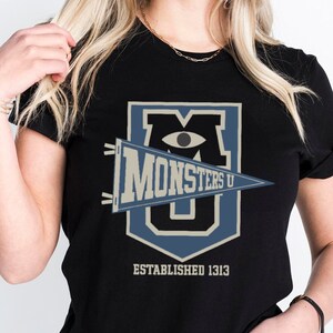 Monsters University Tee, Monsters University Pendant Logo Shirt, Family ...
