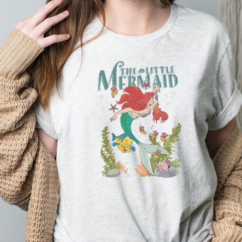 The Little Mermaid Ariel Shirt, Women's Little Mermaid Ariel Shirt ...