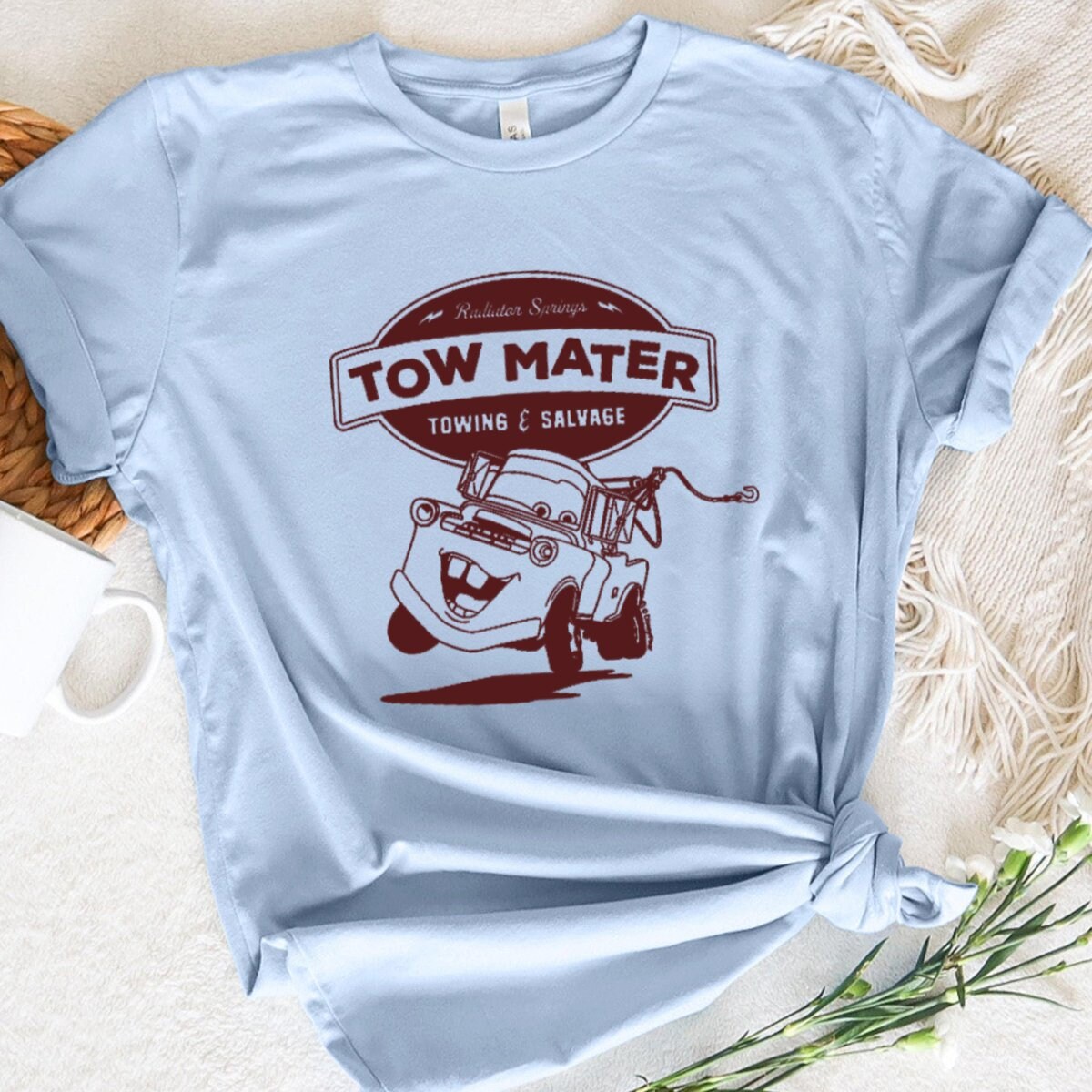 Cars Tow Mater Towing Salvage Shirt, Magic Kingdom Shirt, Family ...