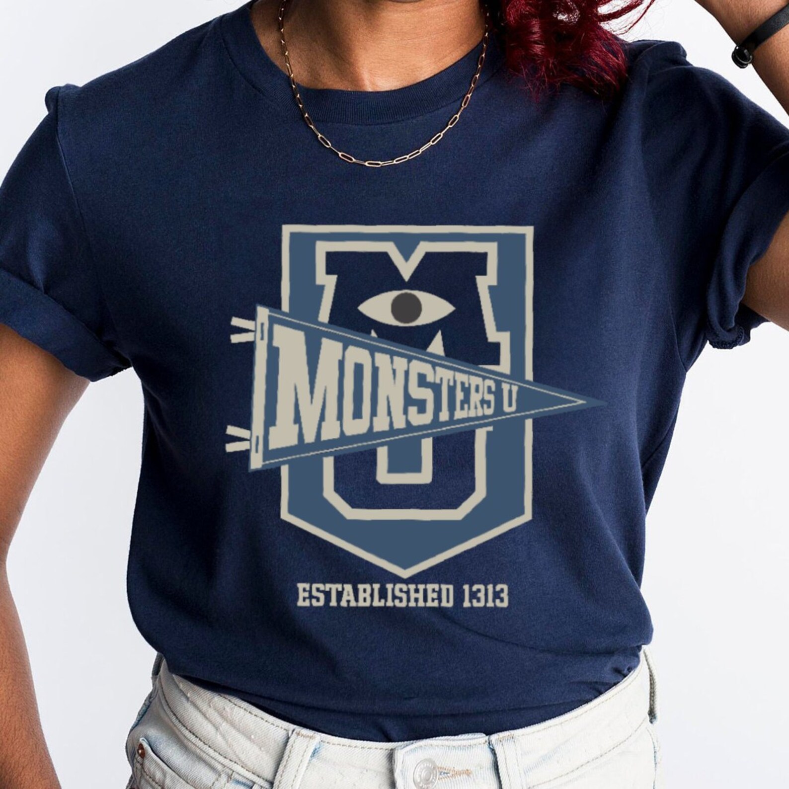 Monsters University Tee, Monsters University Pendant Logo Shirt, Family ...