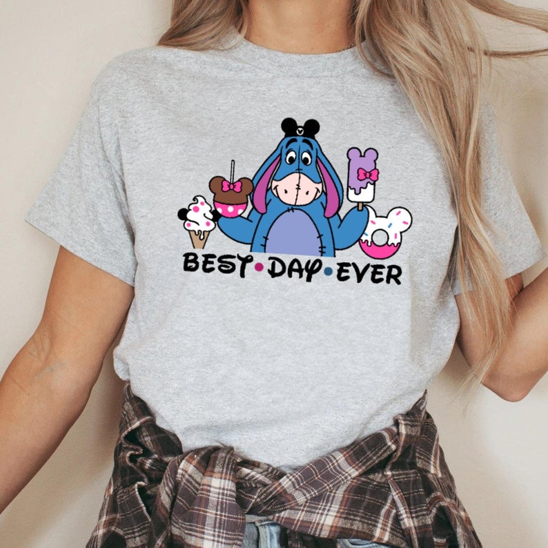 Eeyore Best Day Ever Shirt, Eeyore T-shirt, Winnie the Shirt, Family ...