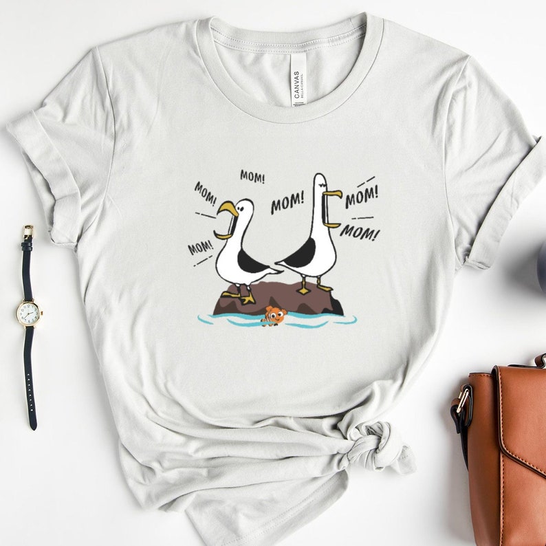 Mom Mom Mom Nemo Seagull Shirt, Finding Nemo Shirt, Magic Kingdom Shirt ...