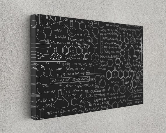 Abstract Chemistry Art