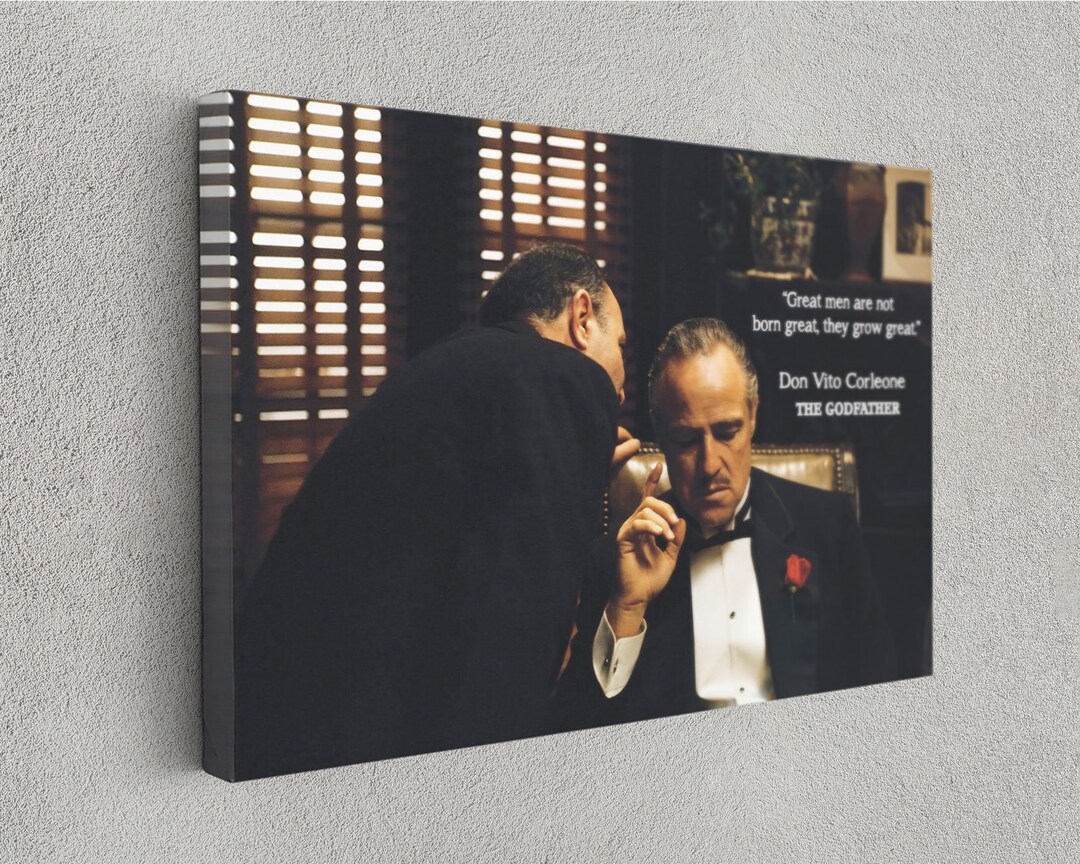The Godfather Vito Corleone Respect Movie Motivation Arts Urban Art Pop ...