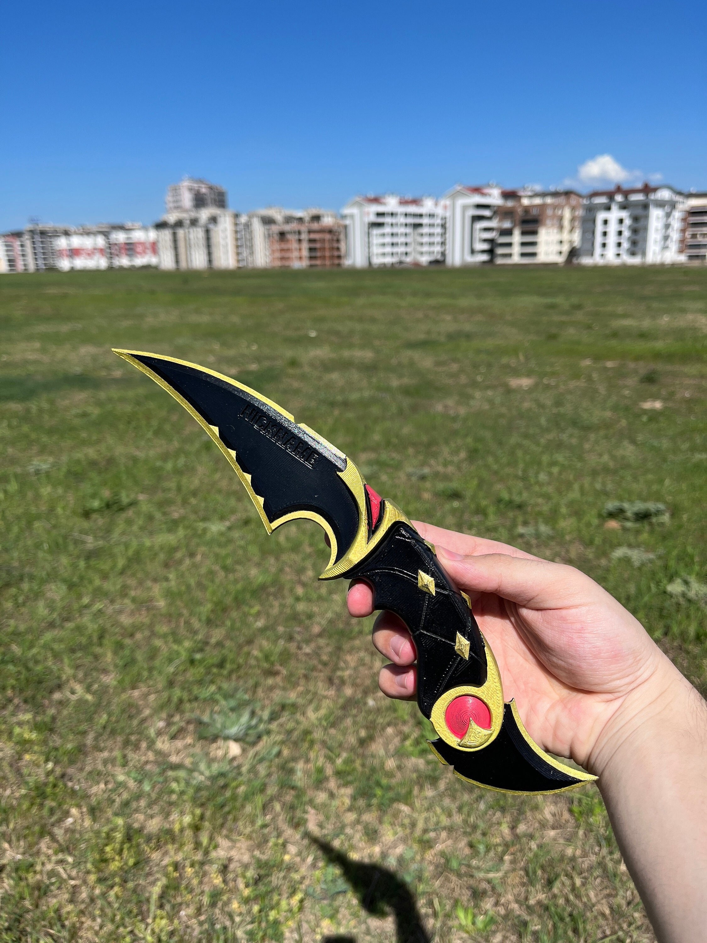 Valorant Ruin Dagger / Valorant Knife / Gift / Real Size / 3D | Etsy UK