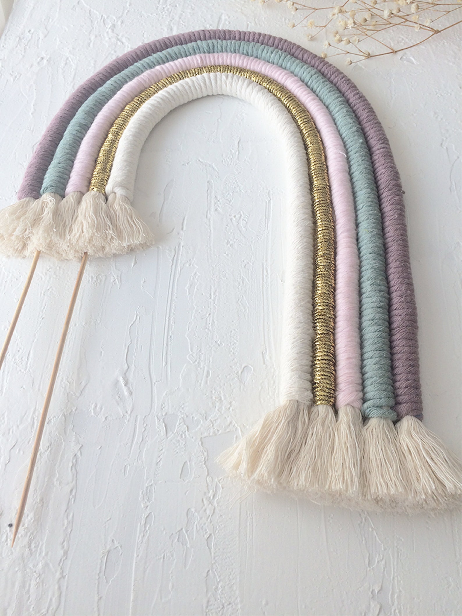 Macrame Cake Topper | Boho Cake Topper | Macrame Birthday Cake Topper ...