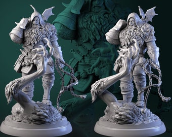 Female Werewolf Set Dnd Miniature 32mm Werewolf Madness - Etsy