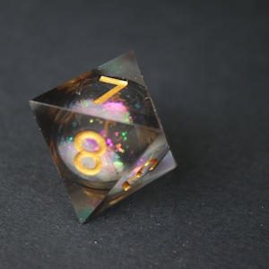 Sharp Edge Dice, Black Star, Galaxy Void, Liquid Core Dice, Dnd Dice ...