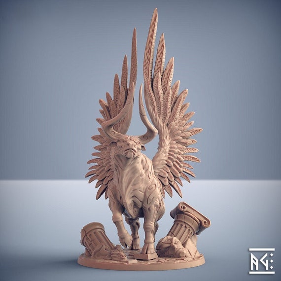 Sacred Bull Knossus Epic Beast Dnd Miniature Order of - Etsy
