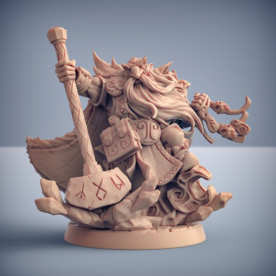 Ulfgar Runekeeper , Dwarf Runelord Hero, Dwarven Mountaineers of ...