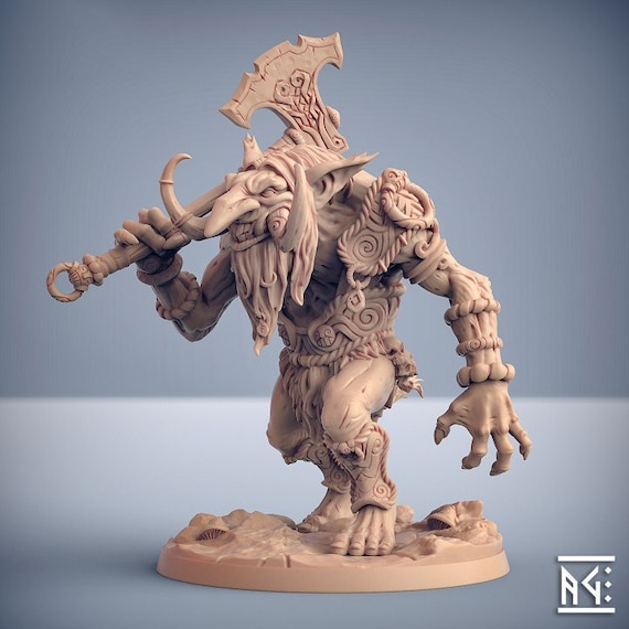 Troll Hunter Dnd Miniature Svartwood Trolls Artisan - Etsy