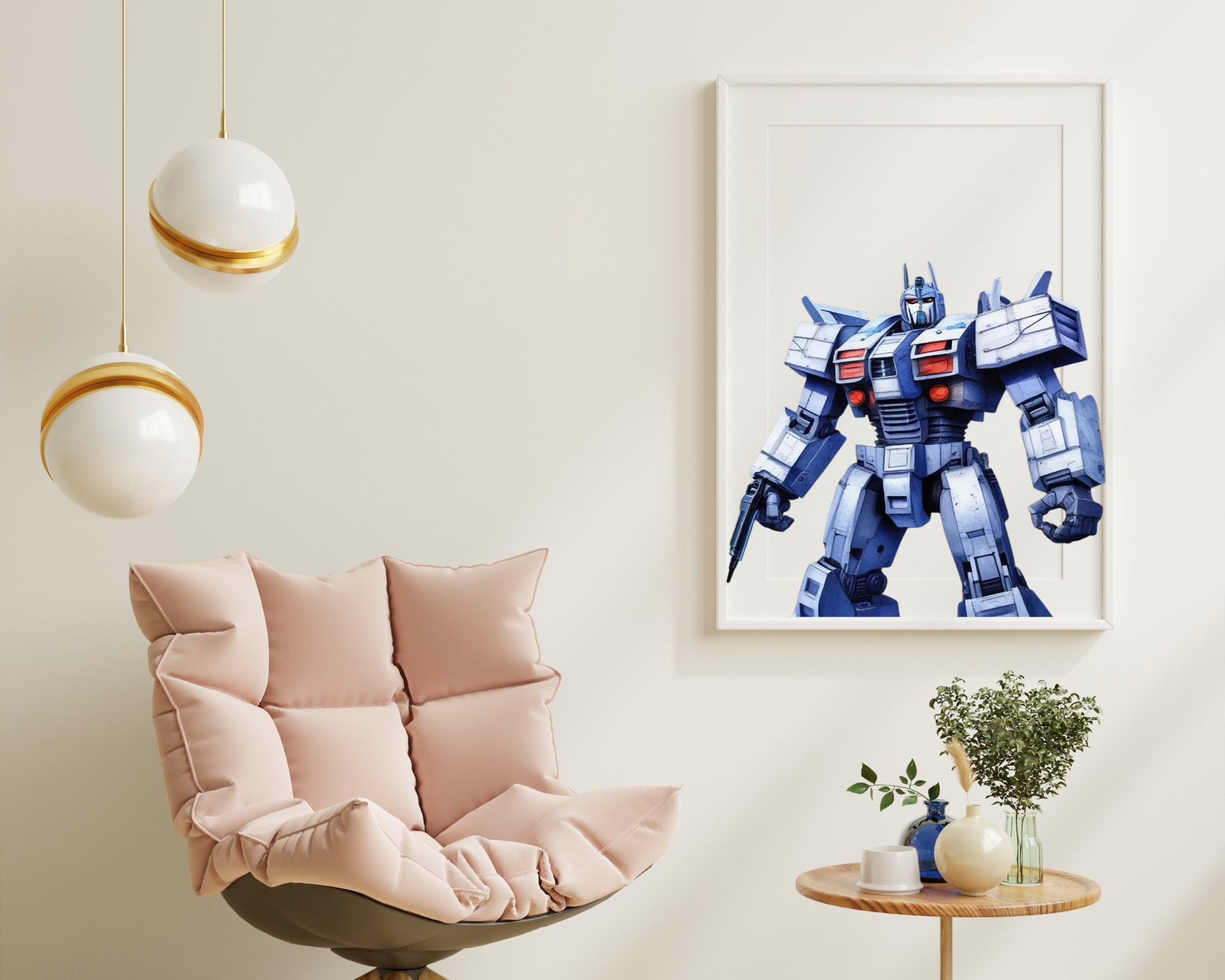Set of 6 Transformers Print ,digital Download, Watercolor Print ...