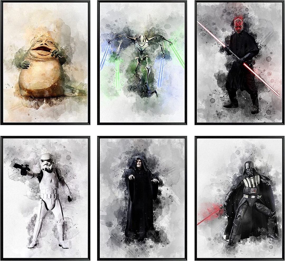 Star Wars SVG Digital Print Watercolor Art Fan Art Printable Art,svgjpg ...