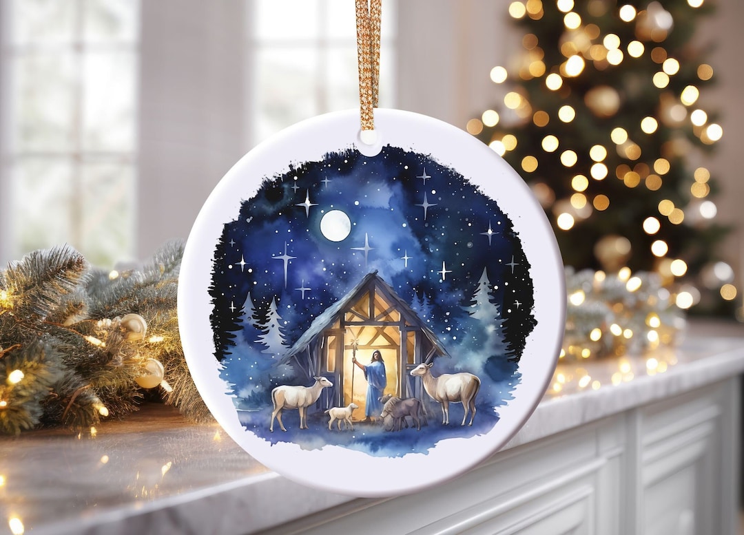 Christmas Ornament, Nativity Scene, Nativity Set, Christmas Gift, Gift ...