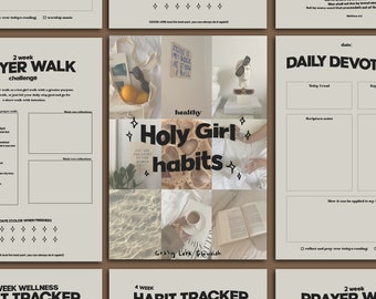 Christian Habit Tracker - Etsy