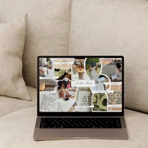 Christian Aesthetic Wallpaper – “in God’s Hands” Bible Verse Collage - Etsy