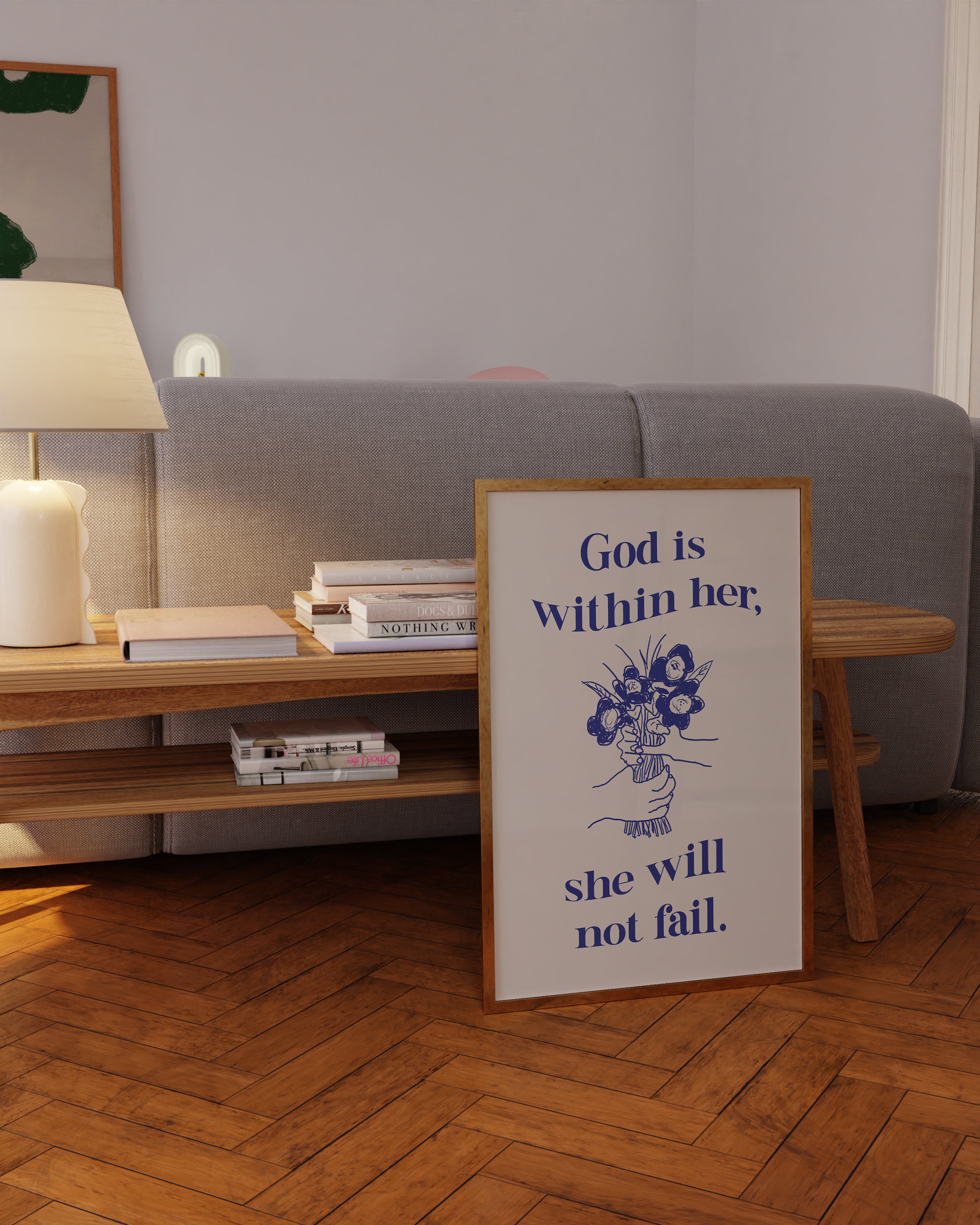 GOD WITHIN HER Digital Download Modern Christian Print - Etsy