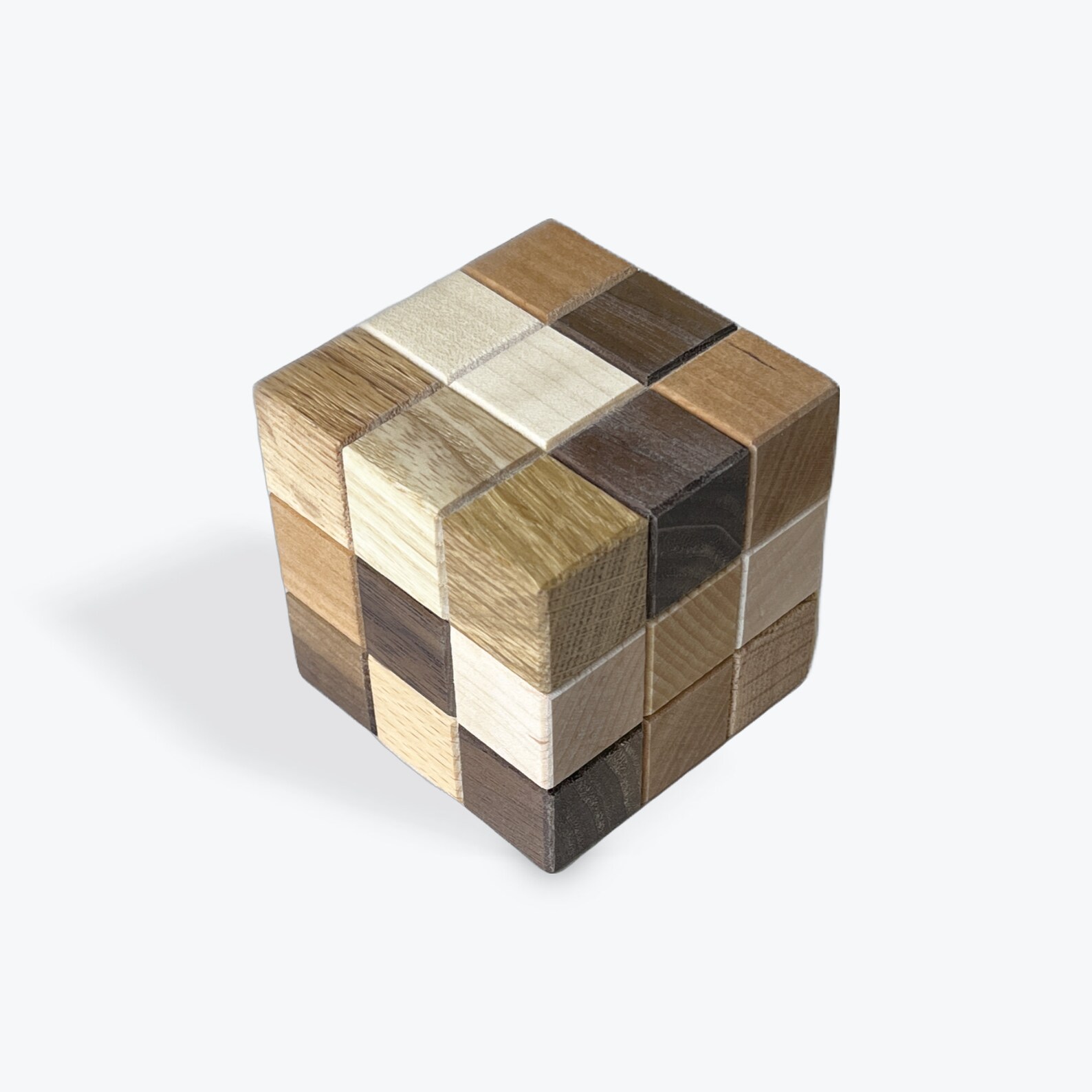 Wooden Rubiks Cube Decorative Only - Etsy
