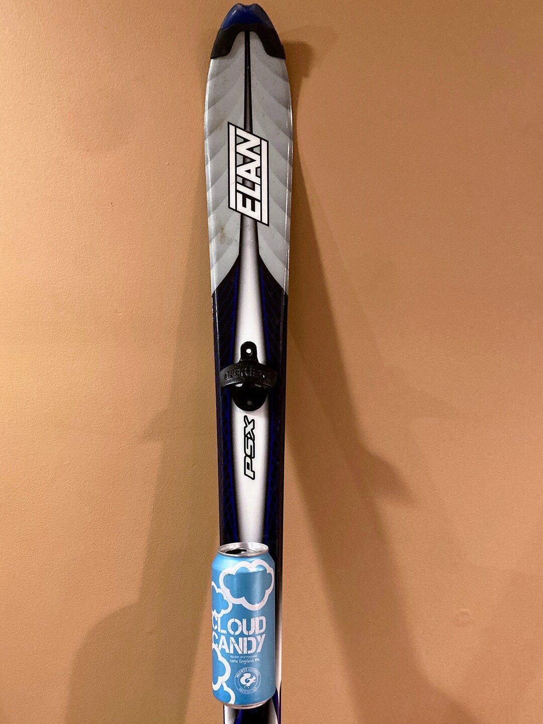 Ski Bottle Opener With Catcher - Tip of Ski or -straight - Etsy