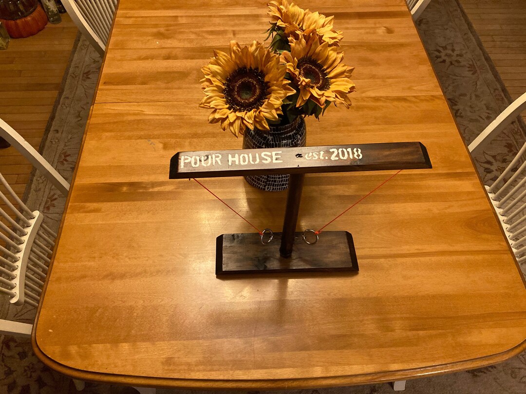 Table Top Tiki Toss With Score Keeper - Etsy