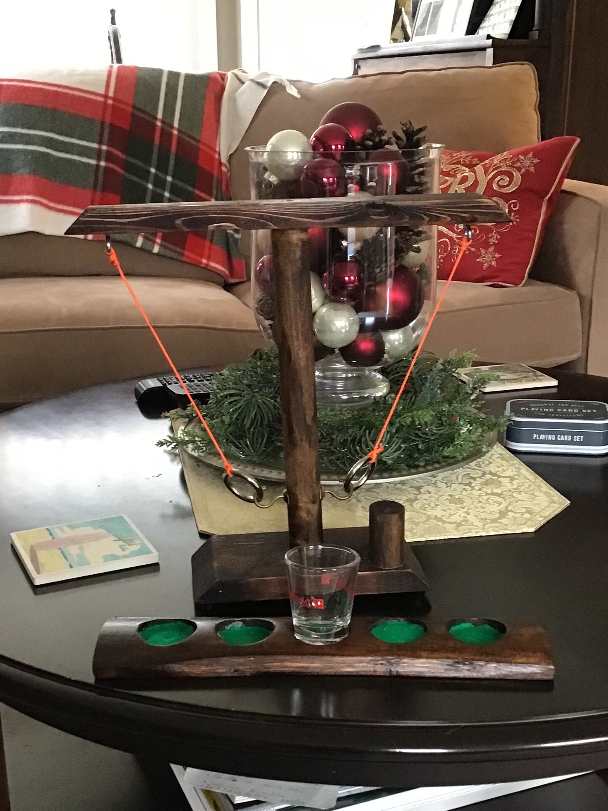 Table Top Tiki Toss With Score Keeper (made in USA) - Etsy