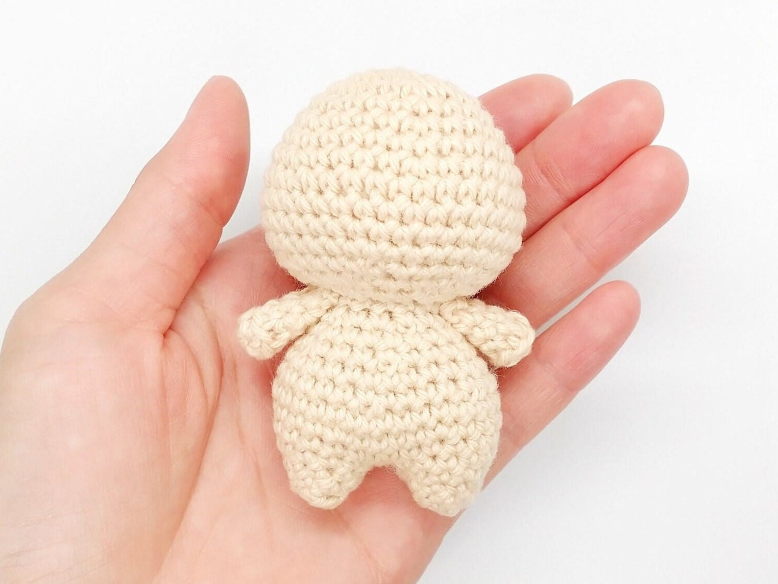 Mini Basic Doll Crochet Pattern Doll Base Amigurumi Pattern - Etsy