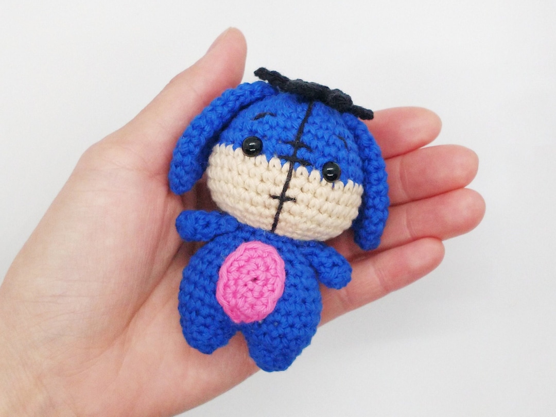 Mini Eeyore Crochet Pattern | Amigurumi Pattern PDF | Amigurumi ...