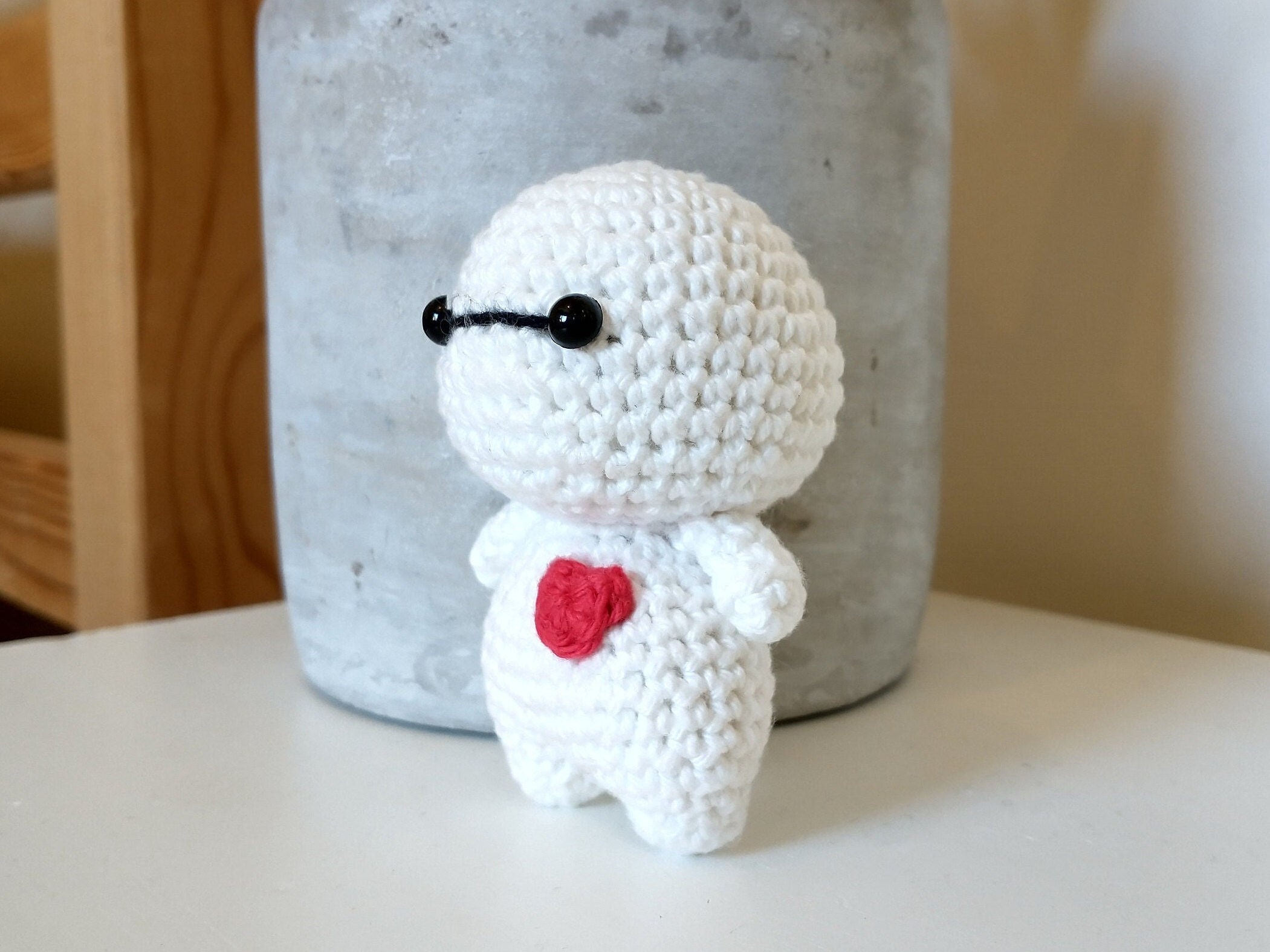 Mini Baymax Crochet Pattern Big Hero 6 Amigurumi Pattern PDF Amigurumi ...