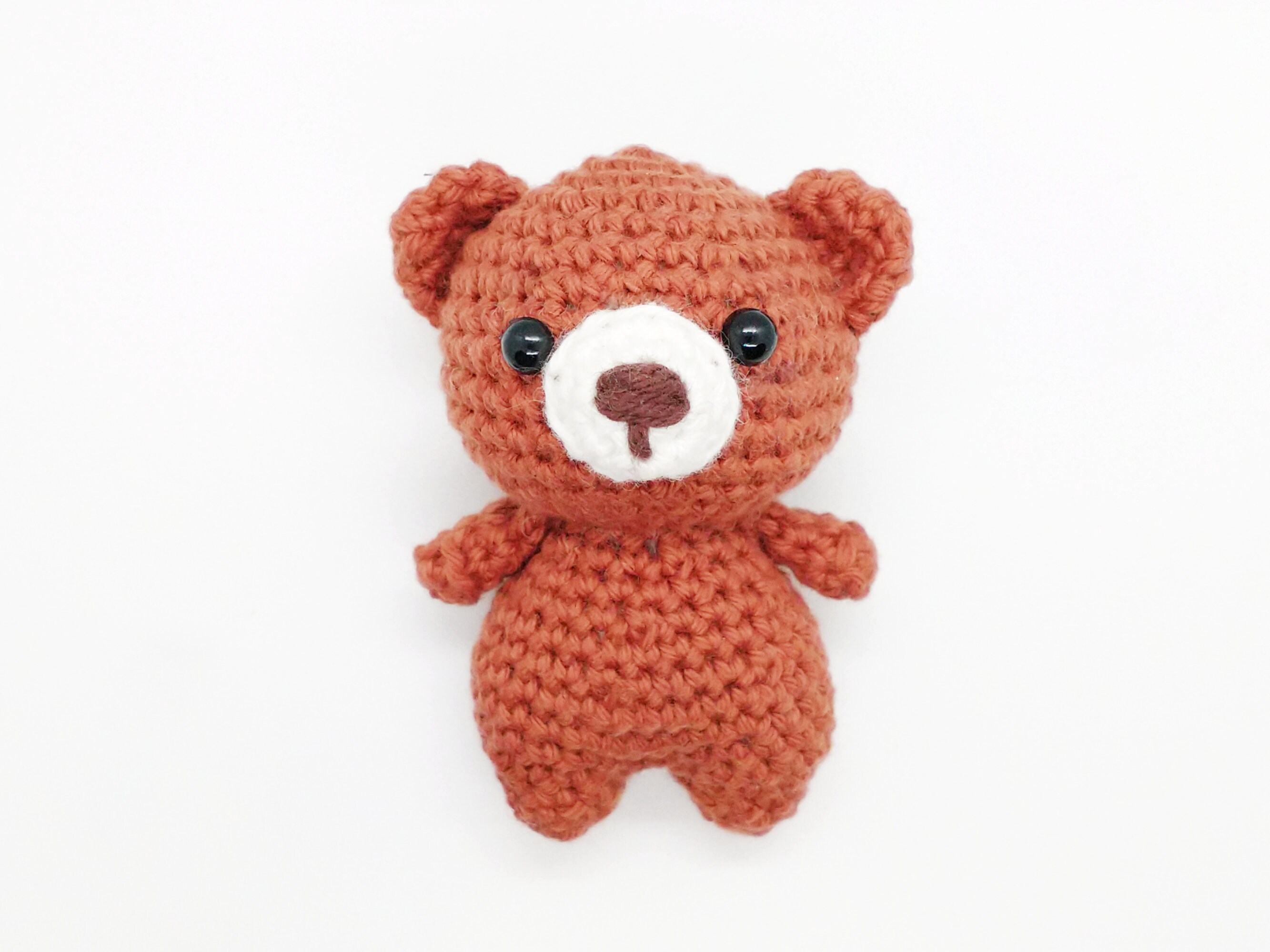 Mini Bear Crochet Pattern | Amigurumi Pattern PDF | Amigurumi Keychain ...