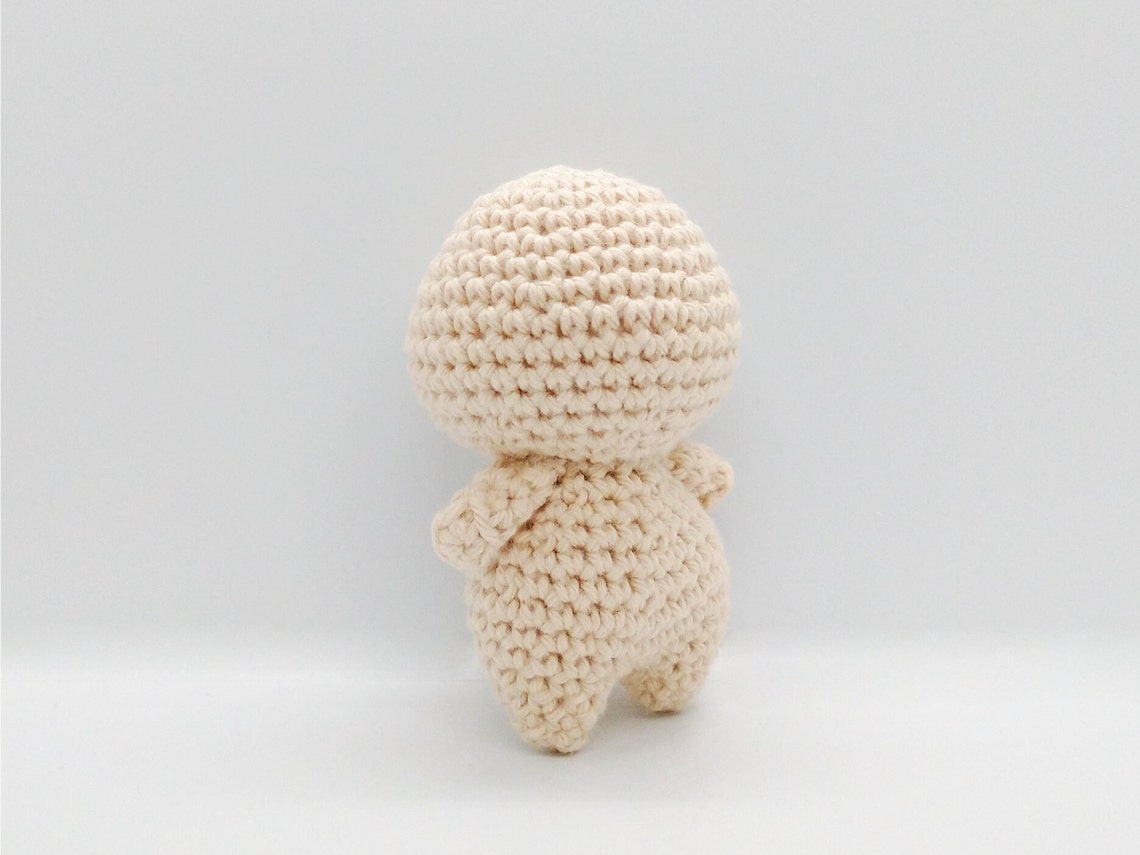 Mini Basic Doll Crochet Pattern Doll Base Amigurumi Pattern - Etsy